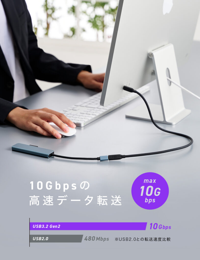 延長 240W CtoC 0.5m シリコンケーブル | 株式会社CIO（シーアイオー）公式HP 充電器・モバイルバッテリーメーカー