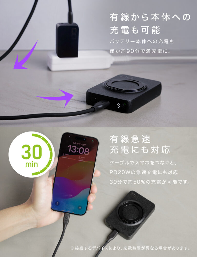 SMARTCOBY Ex02 Wireless Charger(Magnet & Watch) plus Stand | 株式会社CIO（シーアイオー）公式HP 充電器・モバイルバッテリーメーカー