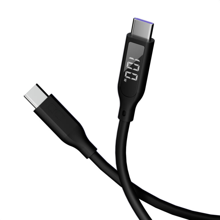 タッチボタン付きディスプレイケーブル CtoC 1m | 株式会社CIO（シーアイオー）公式HP 充電器・モバイルバッテリーメーカー