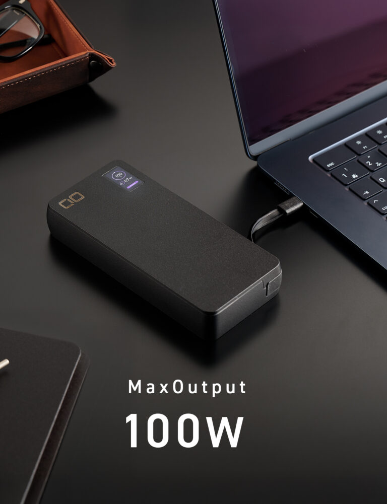SMARTCOBY Pro CABLE 100W 20K | 株式会社CIO（シーアイオー）公式HP 充電器・モバイルバッテリーメーカー